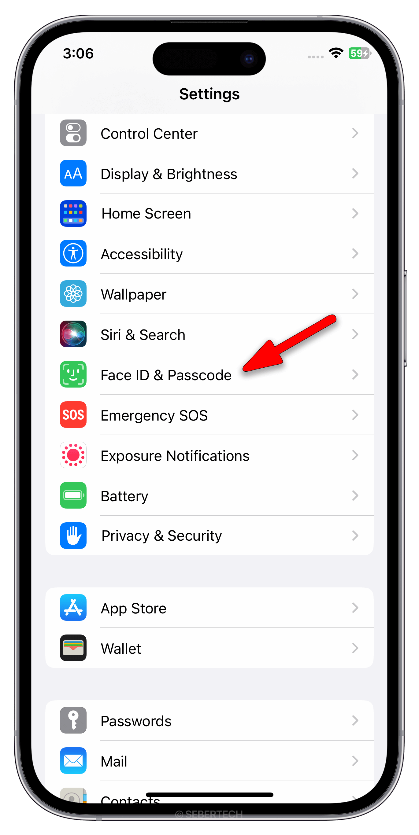 How to Set Up Face ID on iPhone 15 - Seber Tech